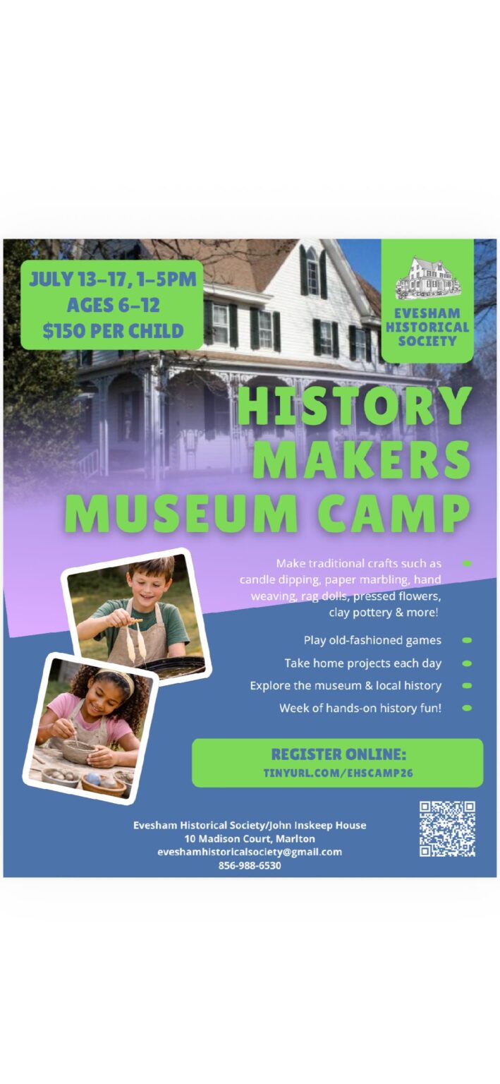 Event Calendar – Evesham Historical Society